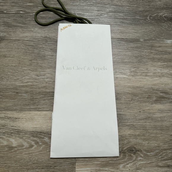 Van Cleef & Arpels | Other | Van Cleef Arpels Gift Paper Shopping Bag | Poshmark
